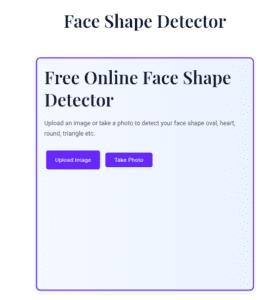 Face Age Detector Online Free - face shape detector